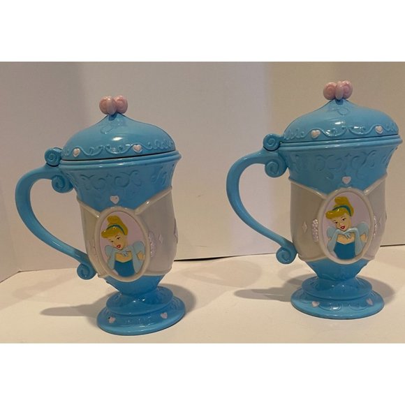 Disney | Toys | Two Disney Cinderella Cups 7 Inches Tall Mug Style ...